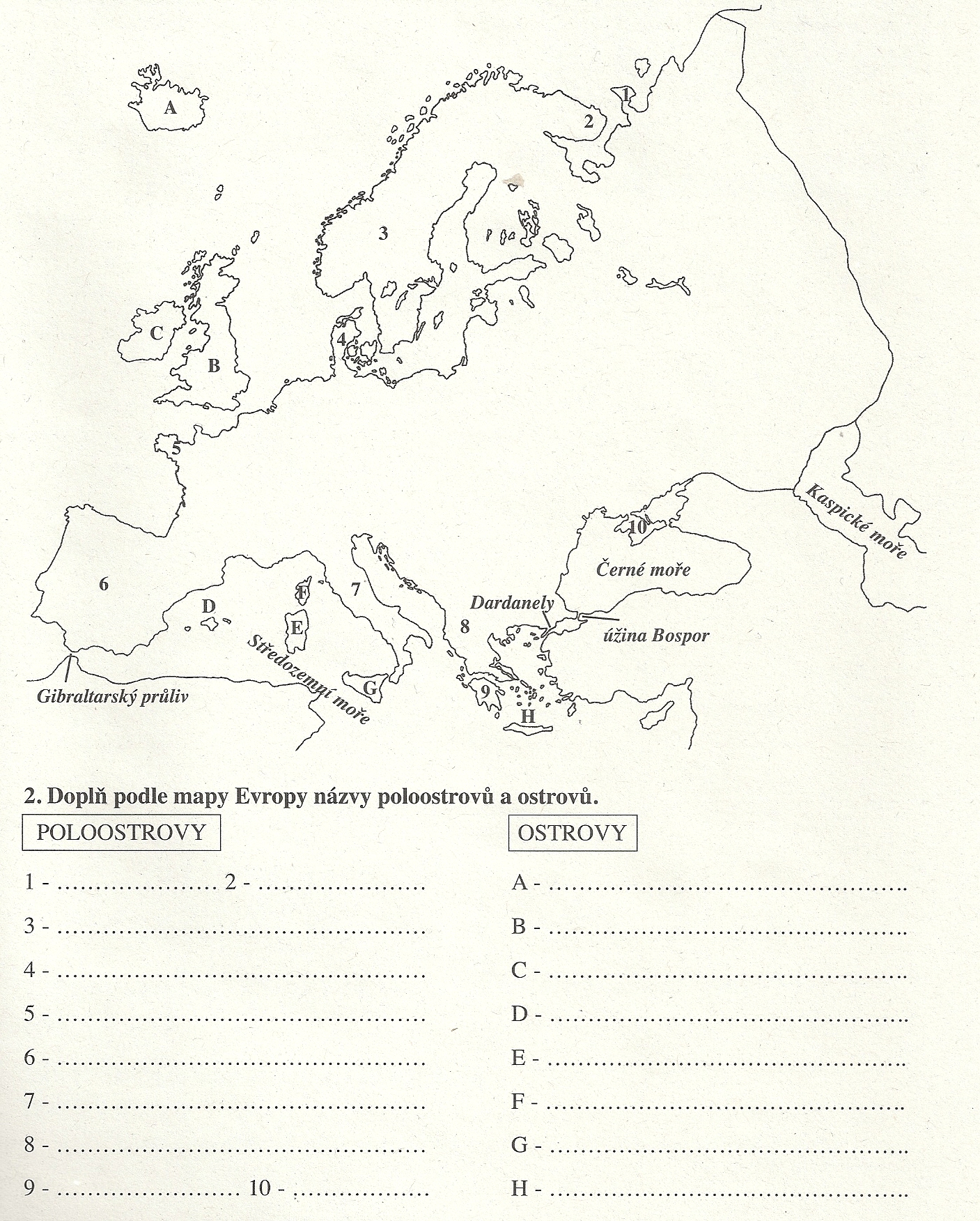 5.ročník Evropa :: 5.B ZŠ Trávník, Přerov