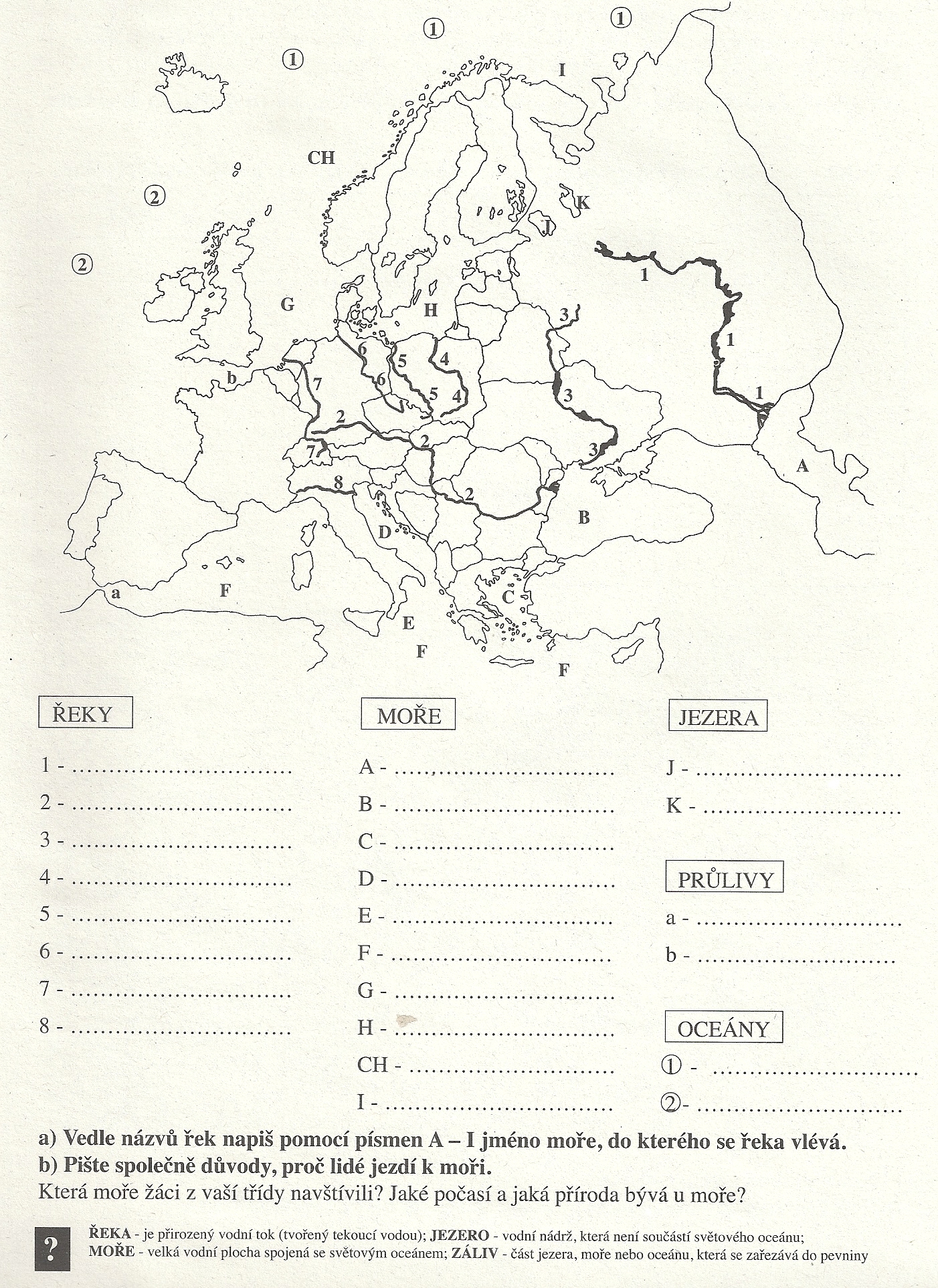5.ročník Evropa :: 5.B ZŠ Trávník, Přerov
